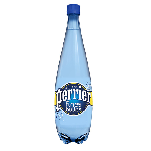 PERRIER FINES BULLES Eau minérale naturelle gazeuse 1L PET | Croquons ...