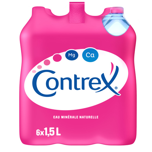 CONTREX eau minérale naturelle 6 x 1,5L | Croquons la vie